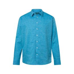 Boston Park Button Up Shirt male Blue size 6XL