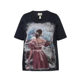 Ulla Popken Shirt female Blue size 42-44