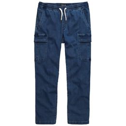Men Plus Jeans male Blue size 5XL