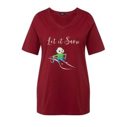 Ulla Popken Shirt female Red size 62-64