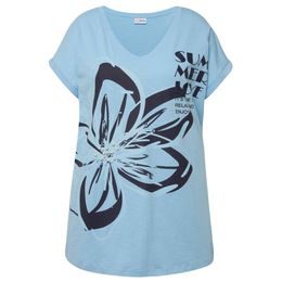 MIAMODA Shirt female Blue size 58