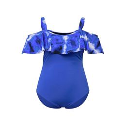 Ulla Popken Swimsuit female Blue size 56