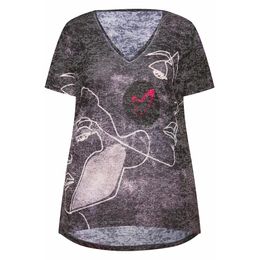 MIAMODA Shirt female Grey size 58
