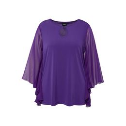 Ulla Popken Shirt Damen Gr&ouml;&szlig;e XXXL/4XL brombeer