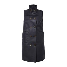MIAMODA Vest female Black size 46-48