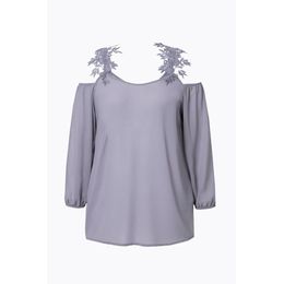 MIAMODA Bluse Damen Gr&ouml;&szlig;e 9XL grau