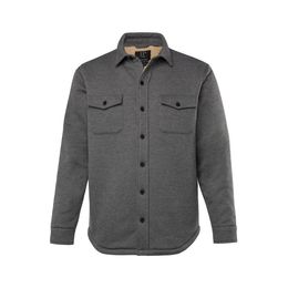 JP1880 Button Up Shirt male Grey size 4XL