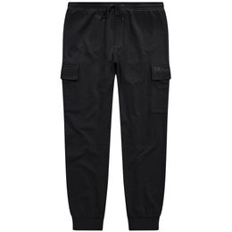 Men Plus Cargo Pants male Black size 8XL