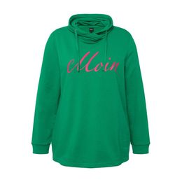 Ulla Popken Sweatshirt female Green size 54-56