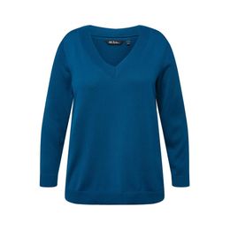 Ulla Popken Pullover Damen Gr&ouml;&szlig;e L/XL blau