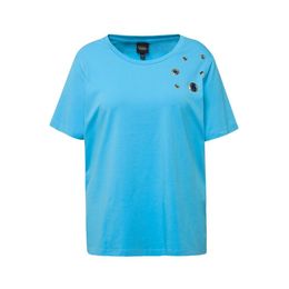 Ulla Popken Shirt female Blue size 58-60