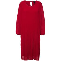 Ulla Popken Kleid Damen Gr&ouml;&szlig;e 50/52 rot Winterkleid