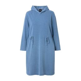 Ulla Popken Kleid Damen Gr&ouml;&szlig;e 62/64 blue denim Winterkleid
