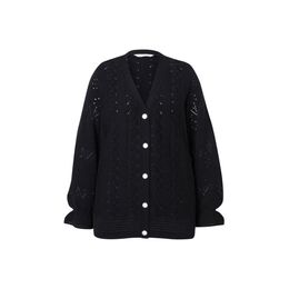 MIAMODA Knit Cardigan female Black size 46-48