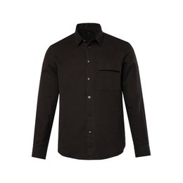 JP1880 Button Up Shirt male Black size XXL