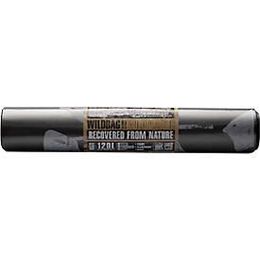 Müllbeutel Wildplastic® WILDBAG, Volumen 120 l, Stärke 60 µm, zu 100 % recycelbar, Recycling-LDPE, transparent, 15 Rollen à 10 Beutel