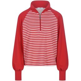 Peter Hahn - Sweatpullover, rot, Gr. 38 / S - Baumwolle