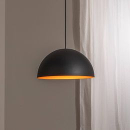 Bega LED-Pendel Studio Line 50993, schwarz/kupfer, Ø 35 cm