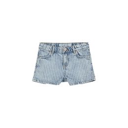 WE Fashion Shorts M&auml;dchen Gr&ouml;&szlig;e 134 blue denim / wei&szlig;