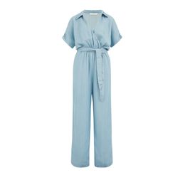 WE Fashion Jumpsuit Damen Gr&ouml;&szlig;e XXXL hellblau