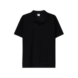 Bershka Poloshirt Herren Gr&ouml;&szlig;e L schwarz
