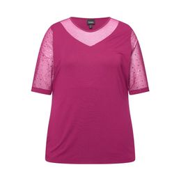 Ulla Popken Shirt Damen Gr&ouml;&szlig;e XXXL/4XL pink