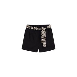 WE Fashion Shorts M&auml;dchen Gr&ouml;&szlig;e 110/116 brokat / schwarz / offwhite