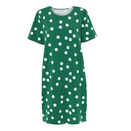 TATUUM Kleid 'Koa' Damen Gr&ouml;&szlig;e 34 gr&uuml;n / wei&szlig; Sommerkleid