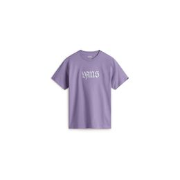 Vans T-Shirt 'Daisy Break' Damen Gr&ouml;&szlig;e L dunkellila / wei&szlig;