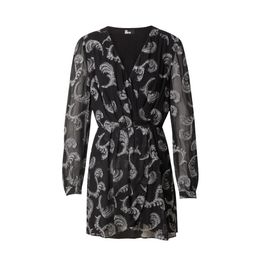 THE KOOPLES Kleid Damen Gr&ouml;&szlig;e 42 schwarz / silber Sommerkleid