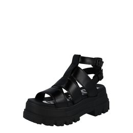 Buffalo Sandalen 'ASPHA GLD' Damen Gr&ouml;&szlig;e 38 schwarz