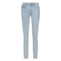 Skinny-fit-Jeans HUGO BLUE "Malu", Damen, Gr. 27, Länge 30, turquoise, aqua 449, Jeans, Obermaterial: 98% Baumwolle, 2% Elasthan, unifarben, Basic, schmal, Jeans, Skinny Fit mit mittlerer Leibhöhe