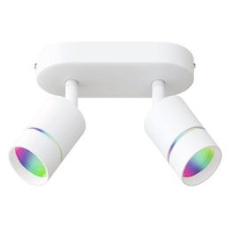 TINT Smarter LED-Deckenstrahler Nalo white+color 2er-Spot