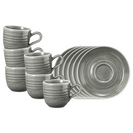 Seltmann Weiden Espressotassen mit Untertassen Terra 0,09 l 6er Set