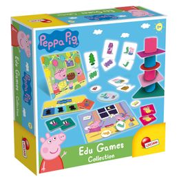 Lisciani 86429 - Peppa Wutz Spielesammlung Lernspiele Gedächtnis Entwicklung lernen Kinder Pig