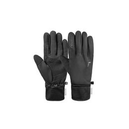 Skihandschuhe Reusch "Vesper GORE-TEX INFINIUM™ TOUCH-TEC™", Damen, Gr. 10, schwarz, 88% Polyester, 6% Polyurethan, 6% Polyamid, unifarben, klassisch, Handschuhe, winddicht, atmungsaktiv