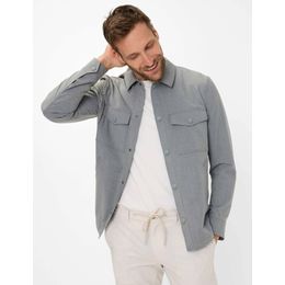 Steppjacke Brax "Style RENZO", Herren, Gr. M, grau, 66% Polyester, 28% Viskose, 6% Elasthan, Jacken