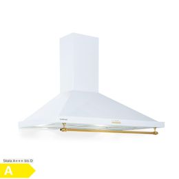 Klarstein Montblanc 90 Dunstabzugshaube 610m&sup3;/h 165W 2x1,5W LED Reling