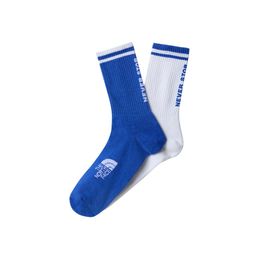 The North Face Socken 'Everyday Crew' Damen Gr&ouml;&szlig;e 41/43 blau / wei&szlig;