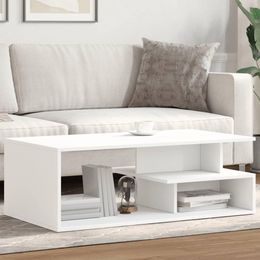 vidaXL Couchtisch 102X55X35 Cm Holzwerkstoff | Farbe: Weiß