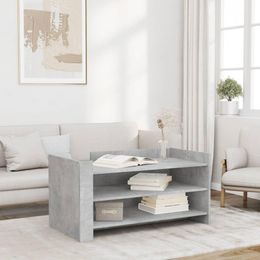 vidaXL Couchtisch Sonoma-Eiche Holzwerkstoff | Farbe: Betongrau | Größe: 100 x 50 x 50 cm