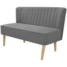 vidaXL Sofa Stoff 117X55,5X77 Cm | Farbe: Hellgrau