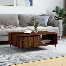 vidaXL Couchtisch 90X60X35 Cm Holzwerkstoff | Farbe: Braune Eiche