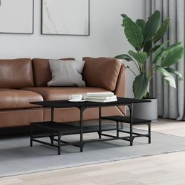 vidaXL Couchtisch 100X50,5X40 Cm Holzwerkstoff | Farbe: Schwarz
