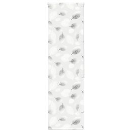 vidaXL Duschrollo Stoffbreite 96 Cm Blätter | Größe: 80 x 240 cm | Modell: ohne Kassette