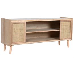 Esprit Home TV-Möbel Home ESPRIT natürlich Rattan Paulonia-Holz 120 x 35 x 54 cm