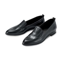 Tchibo Loafer® aus chromfrei gegerbtem Leder - Schwarz - Gr.: 42