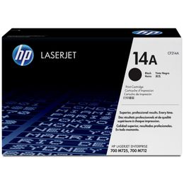 Original HP LaserJet Managed MFP M 725 dnm (CF214A / 14A) Toner Schwarz