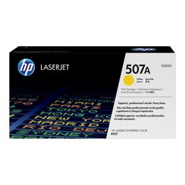 Original HP LaserJet Enterprise color flow MFP M 575 c (CE402A / 507A) Toner Gelb