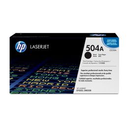 Original HP Color LaserJet CP 3525 DN (CE250A / 504A) Toner Schwarz